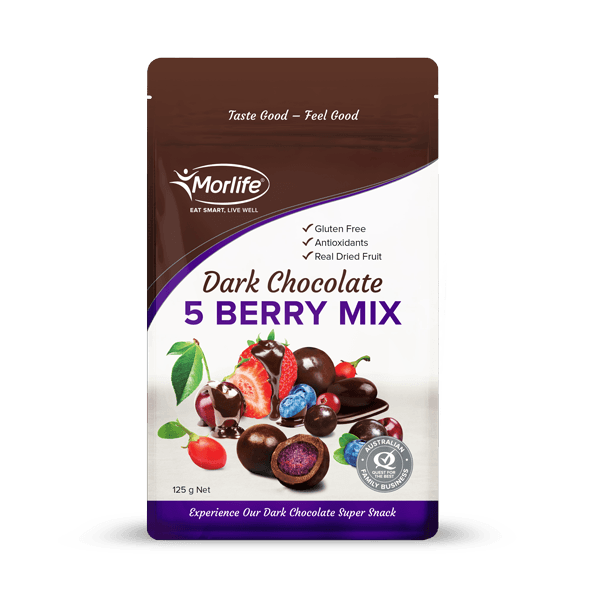 Dark Chocolate Coated Five Berry Mix | HealthyMe