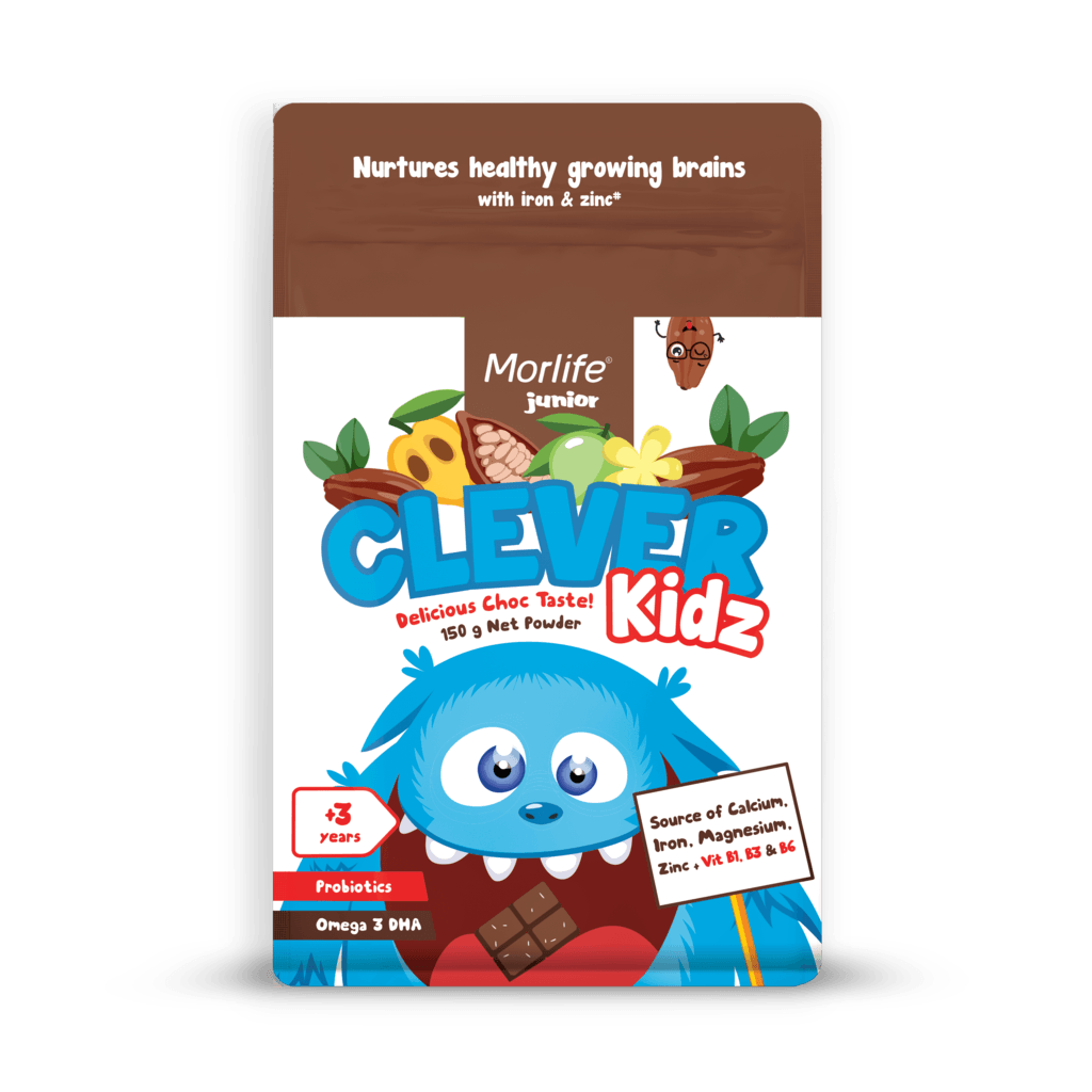 Morlife Clever Kidz Powder 150g (Chocolate) | HealthyMe
